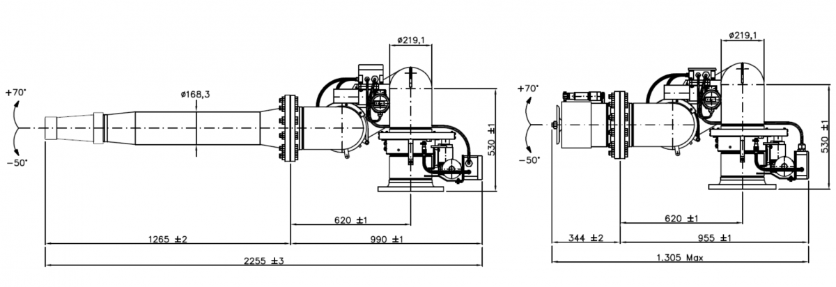 FiFi Electric fire water monitor – InnoVfoam