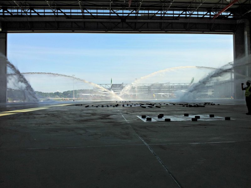 Fire protection for hangars – InnoVfoam